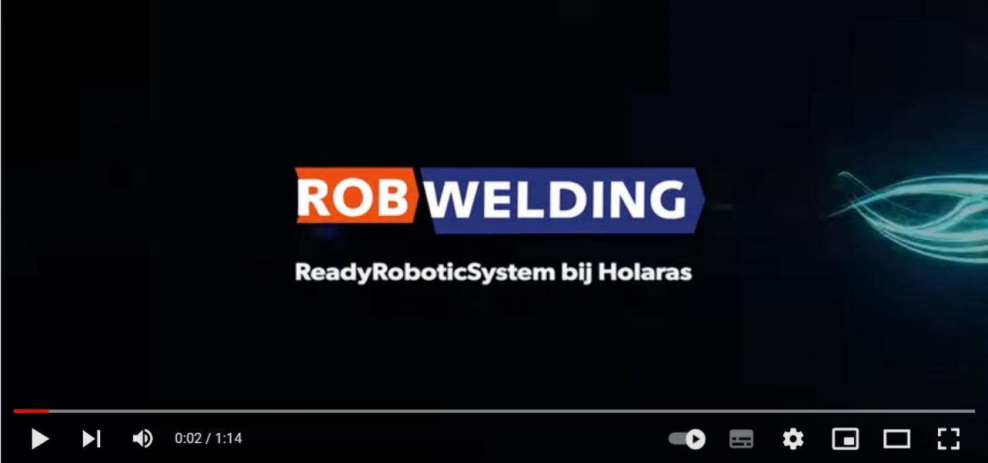 robotoplossing voor Holaras - RobWelding